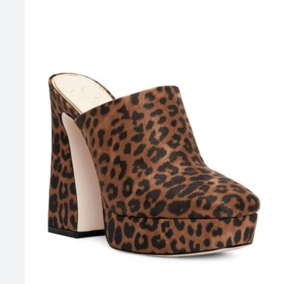 Jessica Simpson | Shoes | Jessica Simpson Printed Suede Platform Clog ...